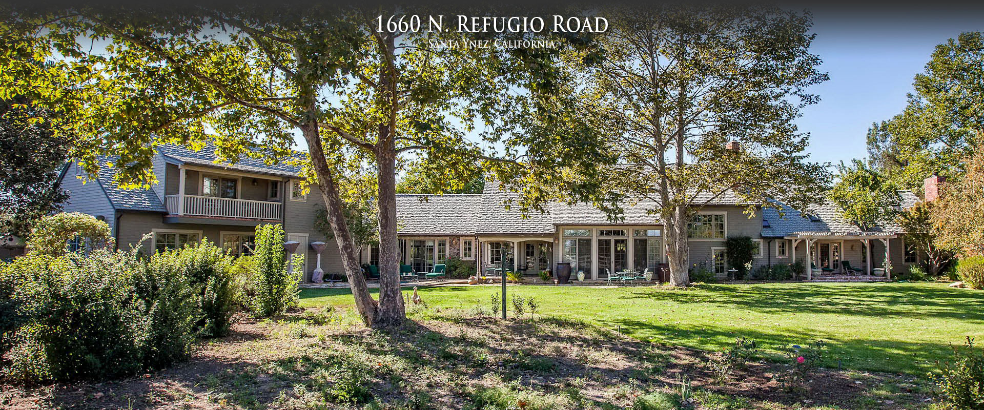 1660 N Refugio Road ~ Santa Ynez Valley | (805) 680-0929